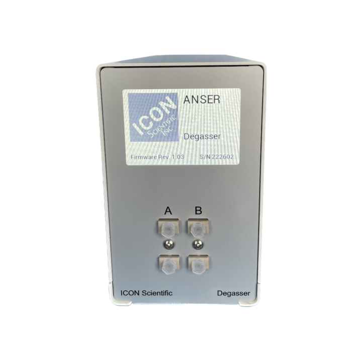 Analytical 4 channel degasser - Icon Scientific Inc.